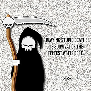 University Games | Stupid Deaths The Party Game, for Adults & Teens Ages 12 & Up (01404)