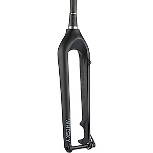 WHISKY - No.9 Carbon Fiber Mountain Bike Fork - 15mm x 100mm Thru Axle, 1-1/2 Inch Tapered Steerer, Post Mount Disc Brake