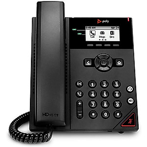 Polycom VVX 150 2-line Business IP Phone with Power Supply (PY-2200-48810-001)