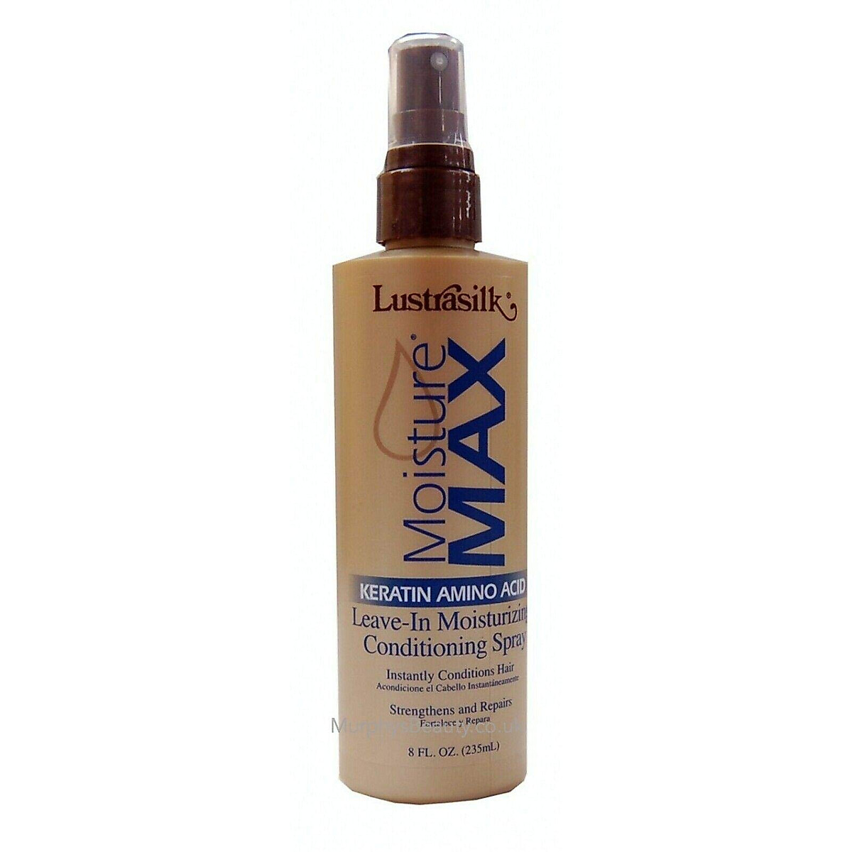 Lustrasilk Moisture Max Leave In Moist Conditioning Spray 8 Oz