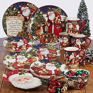 Certified International Magic Of Christmas Snowman 36 oz. Soup/Cereal Bowls, Set of 4