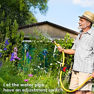 Hottche drip irrigation parts Barbed Ball valve 16mm 1/2 inch drip irrigation tubing shut off valve 10pack