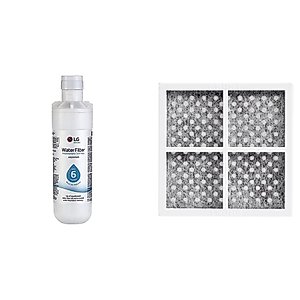 LG LT120F + LT100P Refrigerator Air and Water Filter Bundle