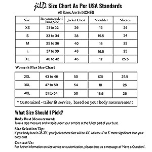 Jild Classic 2-Button Lambskin Leather Blazer Women - Casual Coat Long Sleeves Suit Style Leather Jacket Women (LC-Blue-XL)