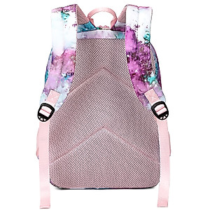 Abshoo Cute Lightweight Tie Dye Backpacks for Teen Girls Elementary Middle High School Bookbag (A Tie Dye )