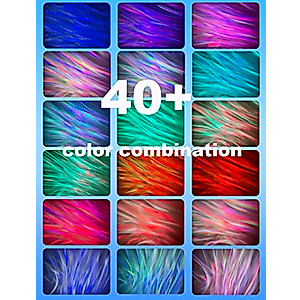 Leoity Star Projector for Bedroom, Aurora Projector with Remote Control; 3-in-1 Nothern Light Projector with Bluetooth Speaker, Built-in White Noise and Timer for Both Kids and Adults - Black