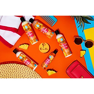 Curls Poppin Pineapple So So Smooth Vitamin C Leave In Conditioner - Conditions & Softens Hair - For Wavy, Curly, and Coily Hair Types, 8 Ounces