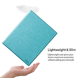 CoBak Case for Remarkable 2 Paper Tablet - Lightweight and Hard Back Shell Protective Book Folio Cover with Built-in Pen Holder - for 10.3" 2020 Released (SkyBlue)