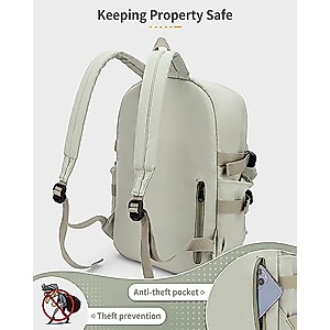 Laptop Backpack For Women Men 14 Inch Waterproof College Backpack With Laptop Compartment Aesthetic Backpack Small Backpack Purse For Women Anti Theft Cute Backpack Rucksack Lightweight Work Backpack