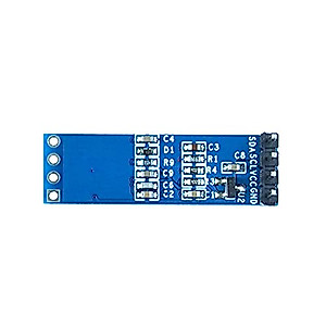 0.69 inch 96x16 OLED Display Module White Display 0.69" SSD1306 LCD Screen Control Board for Arduino 3-5.5V IIC Interface