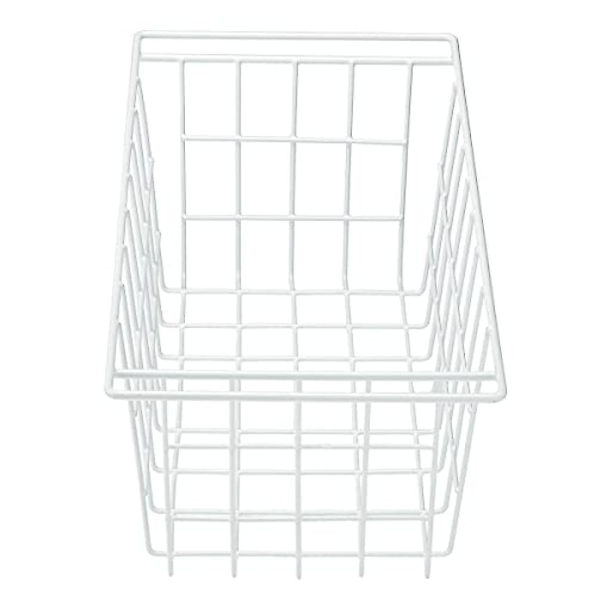 Orgneas Chest Freezer Organizer Bins Deep Freezer Basket Storage Rack Bins Metal Wire Baskets 2 Packs