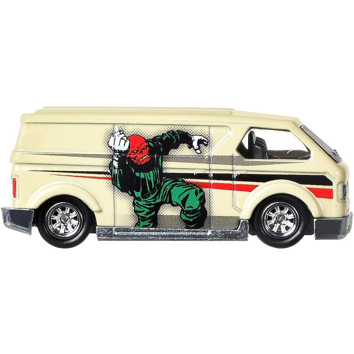 Hot Wheels Toy Car,1:64 Scale Premium Die-Cast MBK Van, Real Riders Tires, Metal/Metal Chassis & Body, Pop Culture Deco for Kids & Collectors