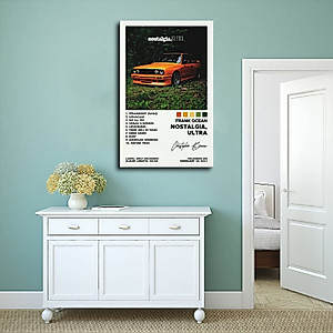 FUKITT Frank Poster Nostalgia Ultra Poster Album Cover Poster Canvas Poster Bedroom Decor Sports Landscape Office Room Decor Gift Unframe-style 12x18inch(30x45cm)