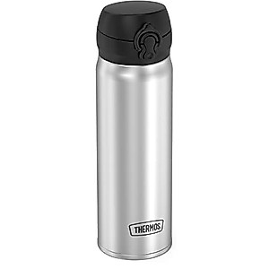 THERMOS 16 Ounce Stainless Steel Direct Drink Bottle, Stainless Steel
