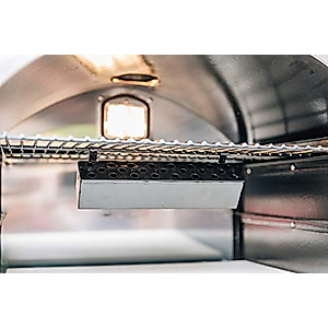 Summerset 'The Oven' Outdoor Built-in or Counter Top Large Capacity Gas Oven with Pizza Stone and Smoker Box, 304 Stainless Steel Construction, Liquid Propane