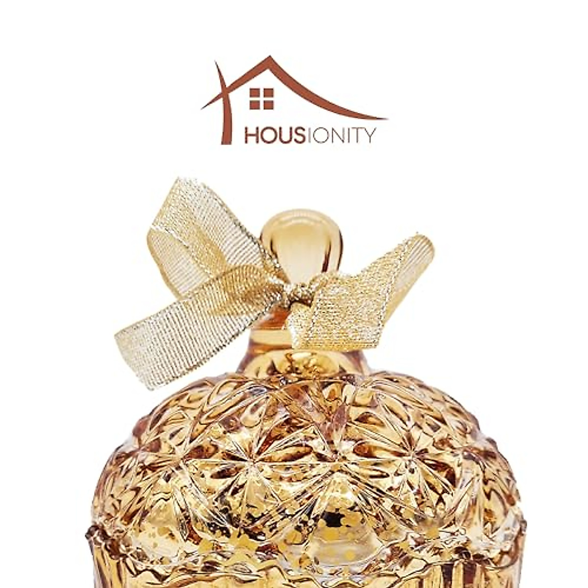 Housionity Elderflower Candle in Frosted Glass, Luxury Jar, Strong Scent, Long Duration, Ideal Gift for Valentine's or Women, Jewelry Candle, Designer Fragrance.