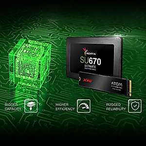 XPG Atom 30 1TB PCIe + 250GB SATA 2.5" SSD Kit - M.2 2280 PCIe Gen3 x4 + 2.5” Internal SSD PC Upgrade Bundle Kit (AATO-30KIT-250G1TCI)