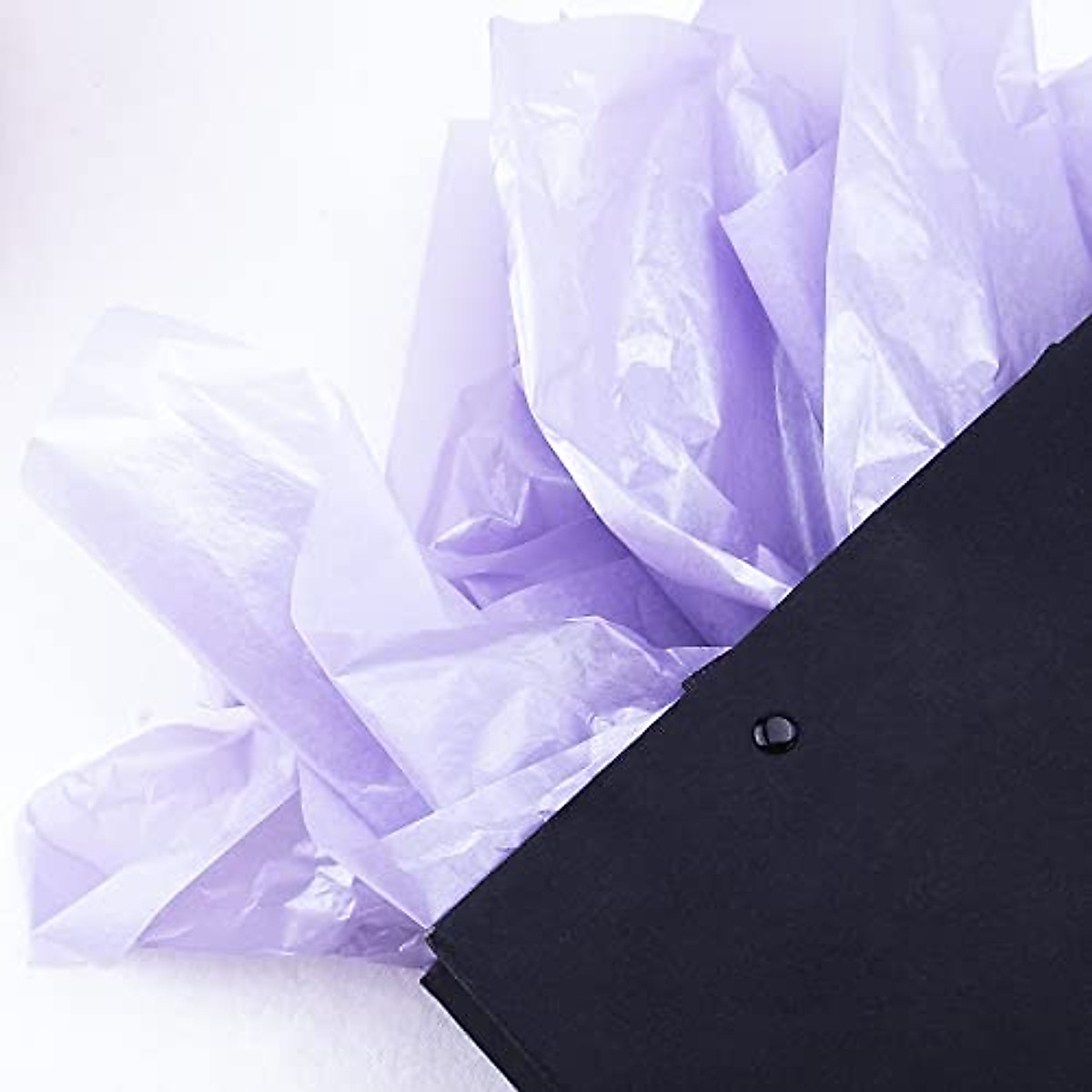 MR FIVE 60 Sheets Metallic Purple Tissue Paper Bulk,20" x 14",Purple Tissue Paper for Gift Bags,Purple Gift Wrapping Tissue Paper for Birthday Halloween Christmas
