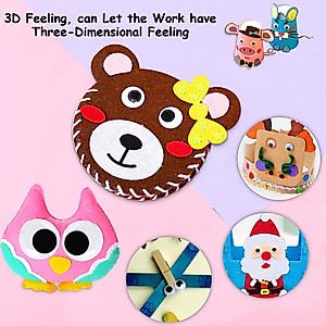 JULMELON 500 Pieces Wiggle Googly Eyes Self Adhesive Black White Craft Eyes for DIY Crafts Decoration (0.4 in, 0.6 in, 0.8 in, 1 in, 1.2 in)