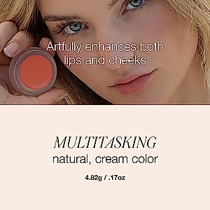 RMS Beauty Lip2Cheek Tint - Lip Tint & Cheek Tint, Lip Stain Make Up & Cream Blush for Cheeks, Blush Cream & Tinted Lip Balm, Lip & Cheek Tint Makeup