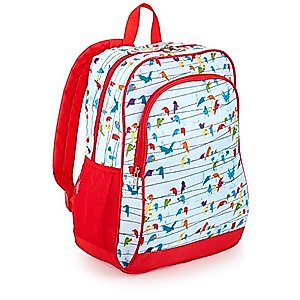 Amazon Exclusive Kids Backpack, Birds (Compatible with Kids Fire 7", 8", and 10" Tablet and Kindle Kids Edition)