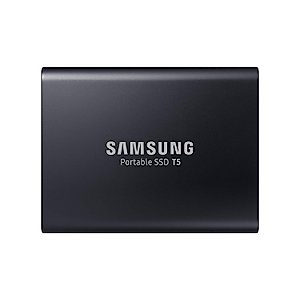 SAMSUNG T5 Portable SSD 2TB - Up to 540MB/s - USB 3.1 External Solid State Drive, Black (MU-PA2T0B/AM)