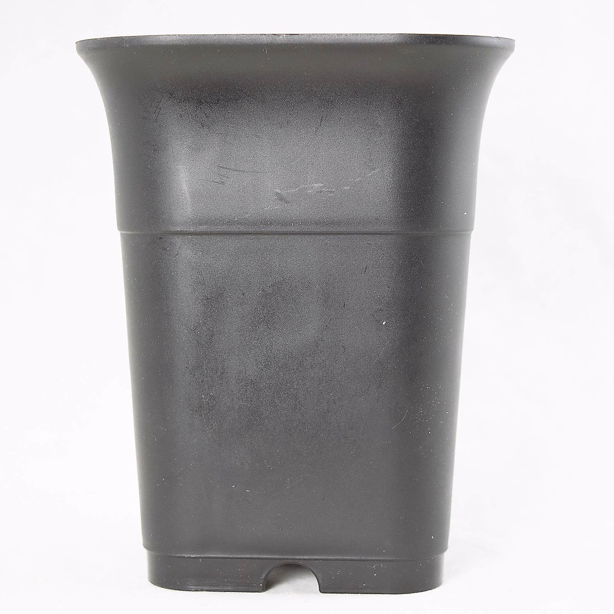 3 Square Plastic Cascade Bonsai Pot, Succulent & Orchid Planter - 4"x 4"x 5.5"