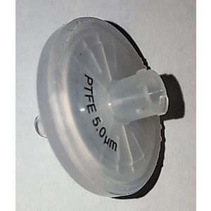 In-Line Hydrophobic PTFE, 25 mm, 5.0µm, Non Sterile, Syringe Style Filter (Pack of 5)