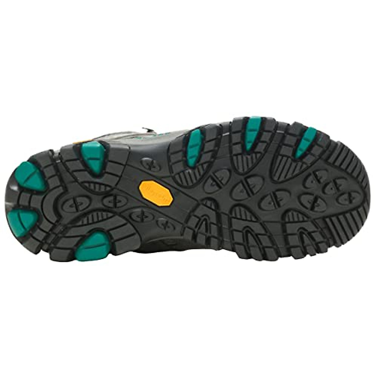 Merrell Women's J035850 Moab 3 MID WP Waterproof Hiking Shoe, Granite/Marine, 7.5 M