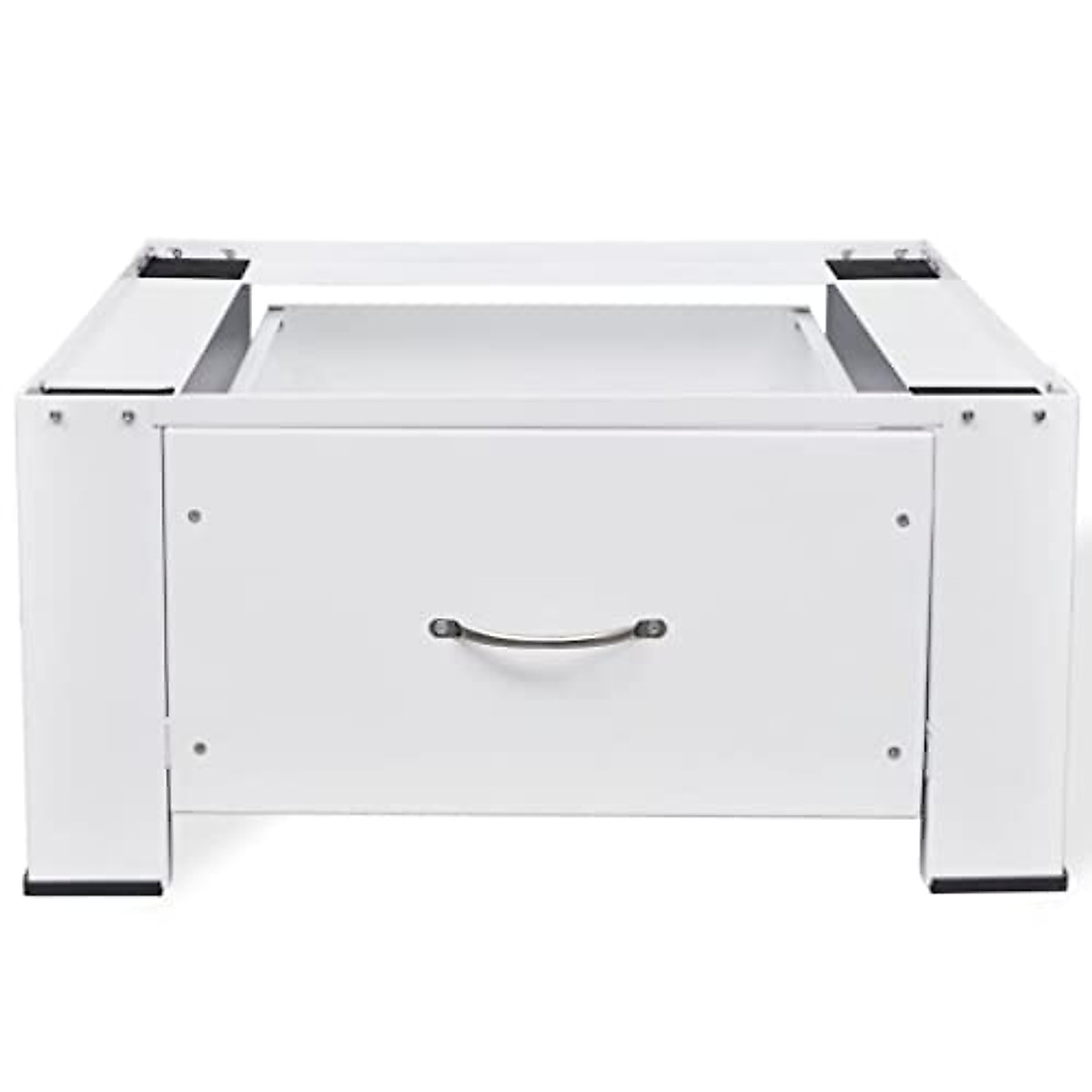 vidaXL Washing Machine Pedestal w/ Storage Drawer Stand Raiser Utility Room