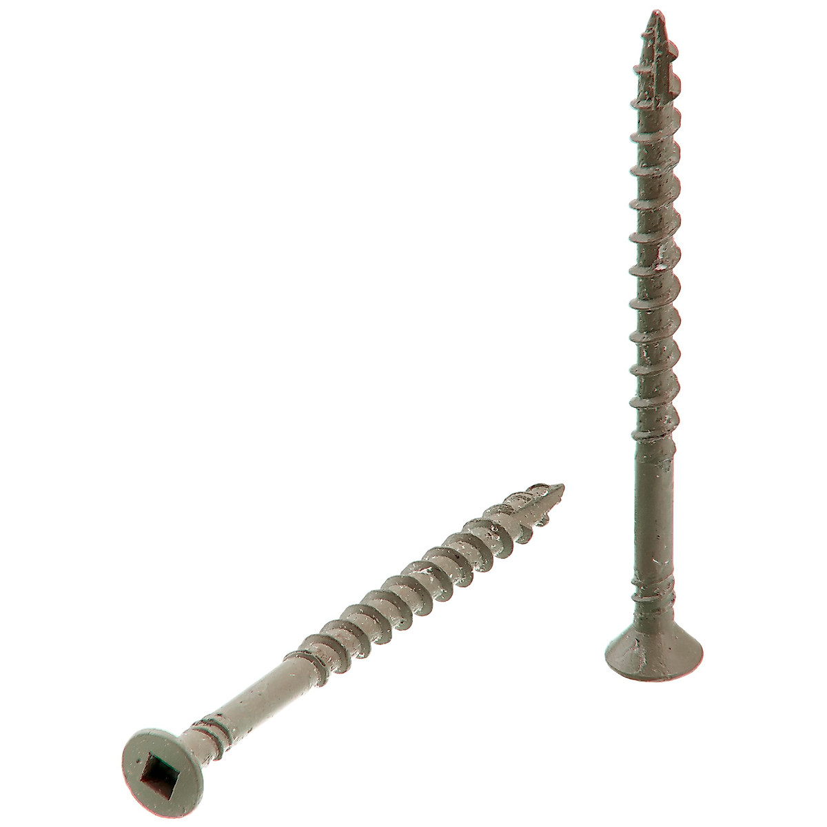 Senco Duraspin Screw Number 8 by 2-1/2-Inch All Purpose Exterior Wood Collated Screw (800 per Box) (08D250W)