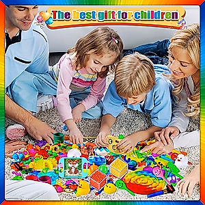 666PCS Party Favors for Kids, Treasure Box for School Classroom Prize Birthday Gift, Bulk Fidget Sensory Toys, Ideal Gift for Carnival Prizes Stocking Stuffers Pinata Filler,Goodie Bag Stuffers