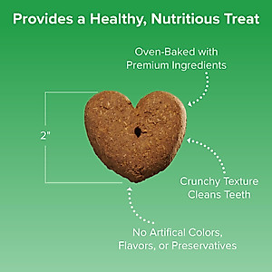 Blue Seal Kent Entrust Crunchers - Small Dog Treats, Happy Health Recipe - Crunchy Oven Baked Biscuits with Premium Ingredients, Nutritious Snack, Ideal for Training - Made in USA, 2-Pound Bag