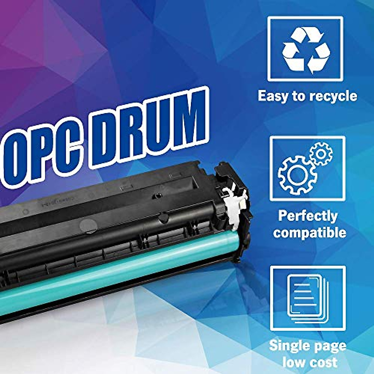 INK E-SALE Remanufactured Toner Cartridge Replacement for HP 128A CE320A CE321A CE322A CE323A Canon 116 Black Cyan Magenta Yellow Toner Set for HP LaserJet CP1525n CP1525nw CM1415fn CM1415fnw Printer