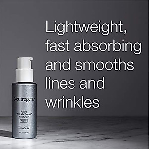 Neutrogena Rapid Wrinkle Repair Retinol Facial Moisturizer with SPF 30 Sunscreen, 1 fl. oz, & Rapid Wrinkle Repair Face & Neck Night Moisturizer with Retinol, 1 fl. oz