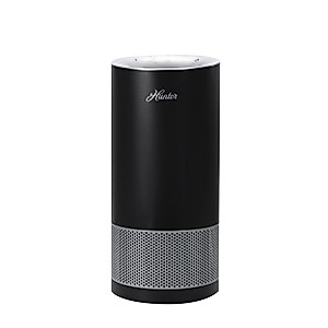 Hunter Fan Company HP450UV True HEPA UVC Light Technology Air Purifier, Small, Black