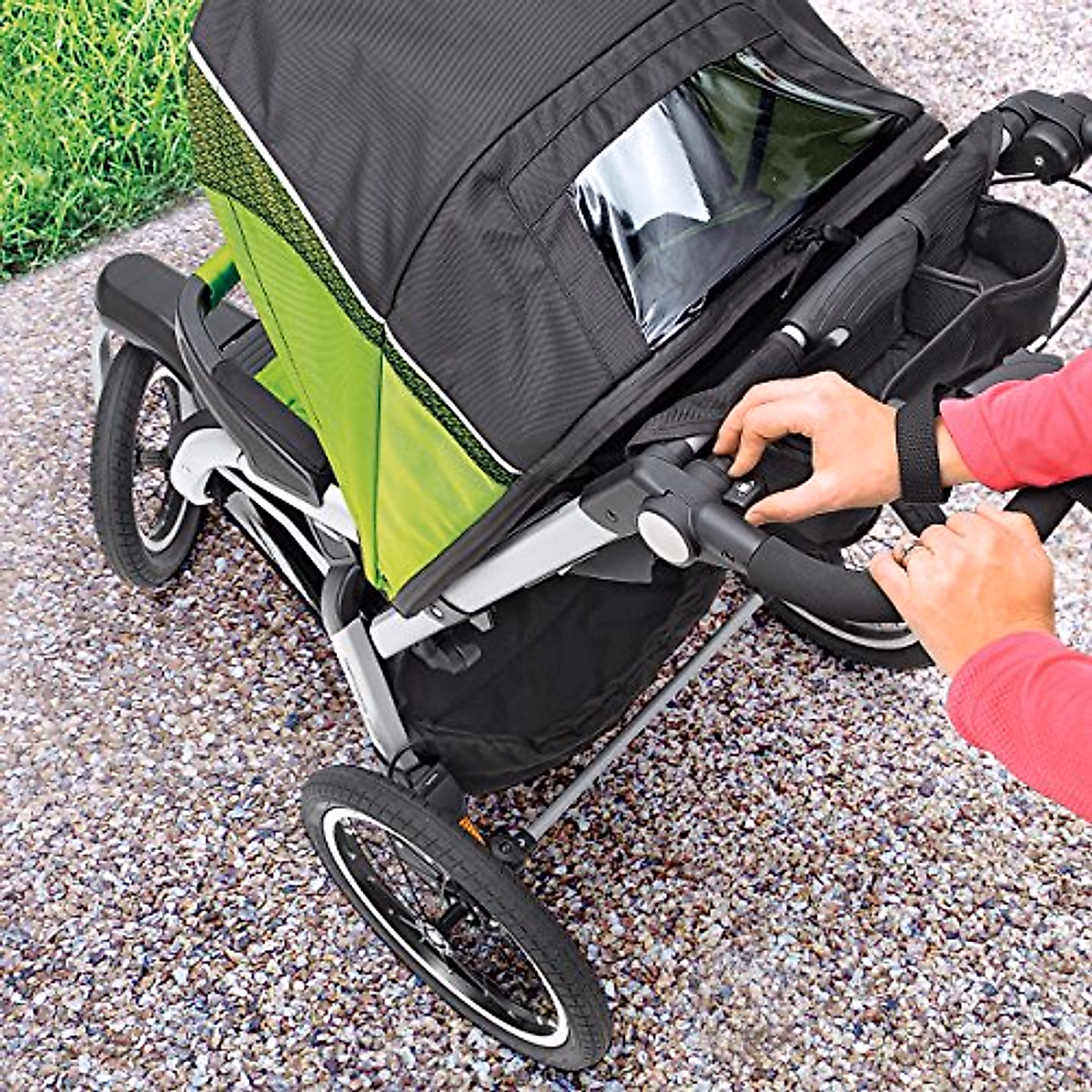 Chicco TRE Jogging Stroller - Titan | Black/Grey