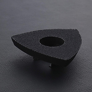 SING F LTD 2Pcs Oscillating Multi-Tool Triangular Sanding Pads 90mm Hook & Loop Sanding Disc Pads Compatible with Dewalt Stanley Bosch