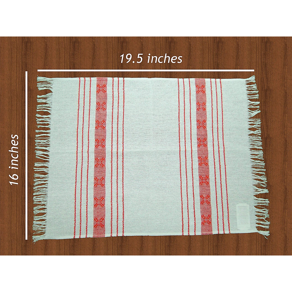 2 pack Mexican handmade palm baskets with lid and 1 woven napkin cloth (servilleta mexicana) 100% cotton Eco Friendly Mexican tortilla warmer (tortillero) for party fiesta decoration (Blue)