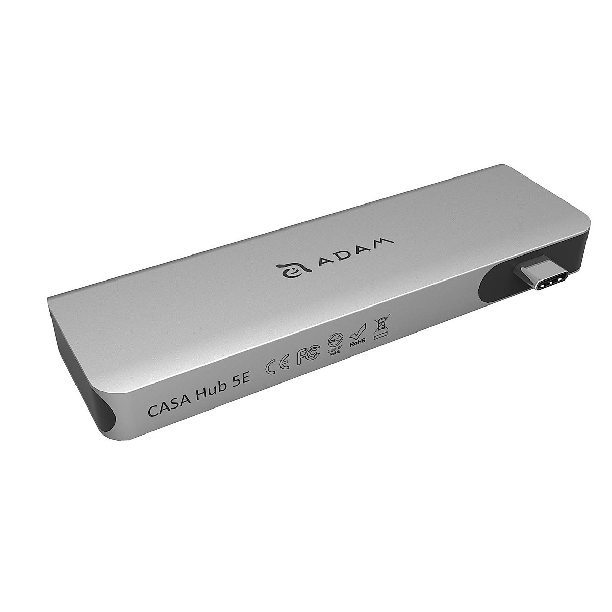 ADAM Elements CASA HUB 5-Port Card Reader Type-C Hub, Genuine Japanese Product, AAPADHUB5EGYJ
