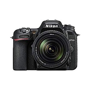 Nikon D7500 20.9MP DSLR Camera with AF-S DX NIKKOR 18-140mm f/3.5-5.6G ED VR Lens, Black