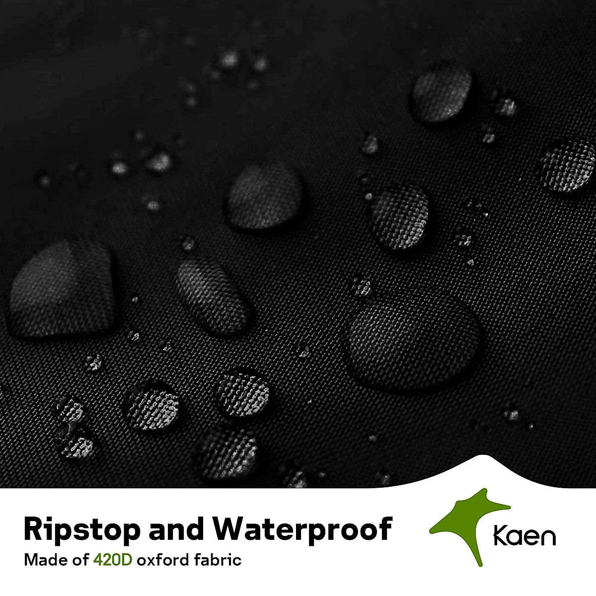 Kaen 10x10 Pop Up Canopy with Adjustable Height, Waterproof and UV-Resistant Shelter, 10x10 FT Pop Up Canopy with 4 Side Walls Instant Shade Canopy Tent for Outdoor Events, Camping and Beach (Black)