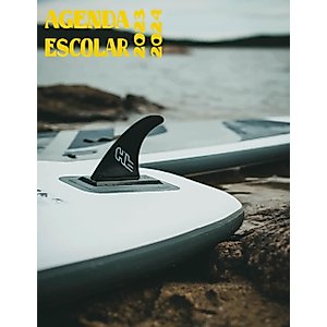 Agenda Escolar 2023/2024 Surf: Estudiantes universitarios y de secundaria, plan de regreso a la escuela, agosto de 2023 a julio de 2024, para ... calendario mensual de 2024. (Spanish Edition)