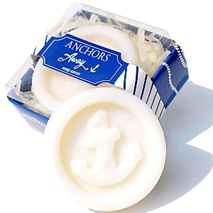 AIXIANG 24 Pack Handmade Anchor Soap Favors Giveaways Thank You Gifts Baby Boy Shower Favors for Guests,Theme Party Table Decorations,Anchor Wedding Favors, Nautical Themed Bridal Shower Favors