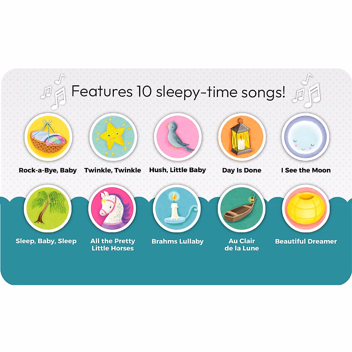 Bedtime Songs: 11-Button Interactive Children's Sound Book (Early Bird Song)
