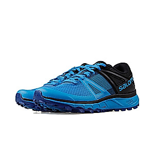 Salomon Men's Trailster Trail Running Shoes, Indigo Bunting/Black/Indigo Bunting, 10.5
