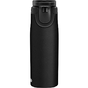 CamelBak Forge Flow Coffee & Travel Mug, Insulated Stainless Steel - Non-Slip Silicon Base - Easy One-Handed Operation - 20oz, Black