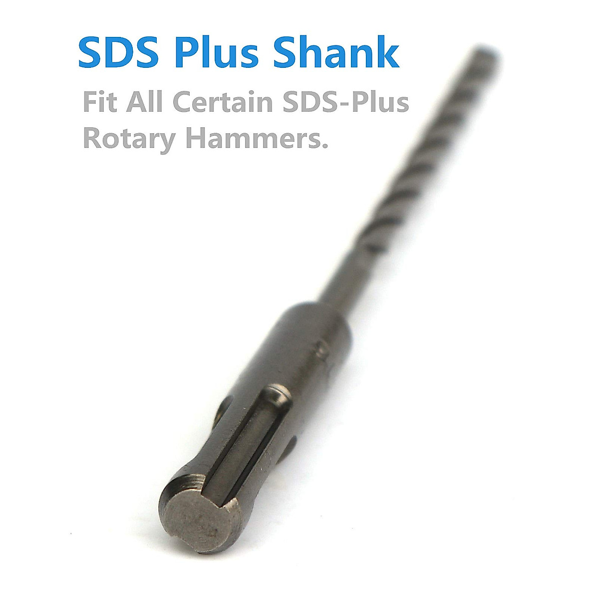 25PC, Rotary Drill Bit,SDS Plus Bits, 3/8" x 8", Masonry Drill bit Set, SDS+ Hammer Bits
