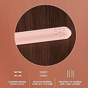 Mini Dual-Purpose Curling Iron, Mini Curling Iron, Mini Flat Iron, Mini Hair Straightener and Curler 2 in 1, Small Hair Curler Iron for Travel, Professional Hair Styling Tool (Orchid Color)