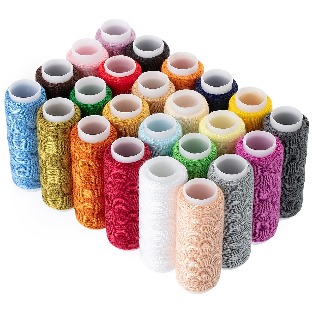 Mr. Pen- Sewing Threads Kit, 24 pcs, 92 Yards per Spool, 24 Colors Polyester Threads for Sewing, Sewing Thread, Thread for Sewing, Sewing Threads for Sewing, Polyester Thread